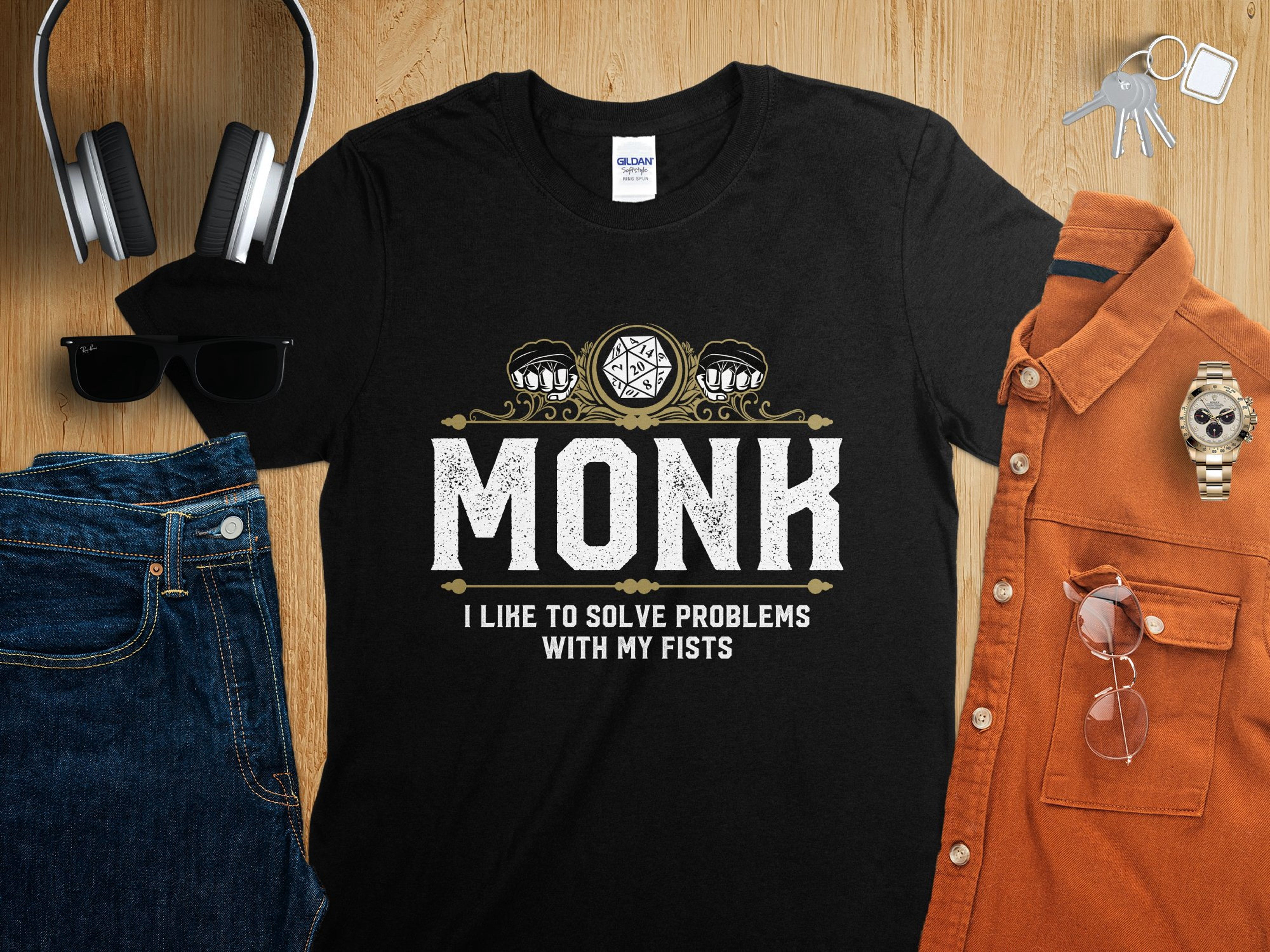 EverFind Monk Solve Problems with Fists Dungeons Tabletop RPG ...