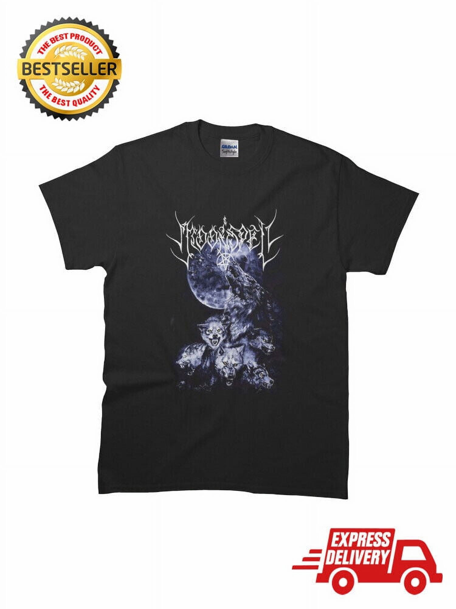 EverFind Moonspell - Wolfheart Classic School Gothic T-Shirt Man Woman ...