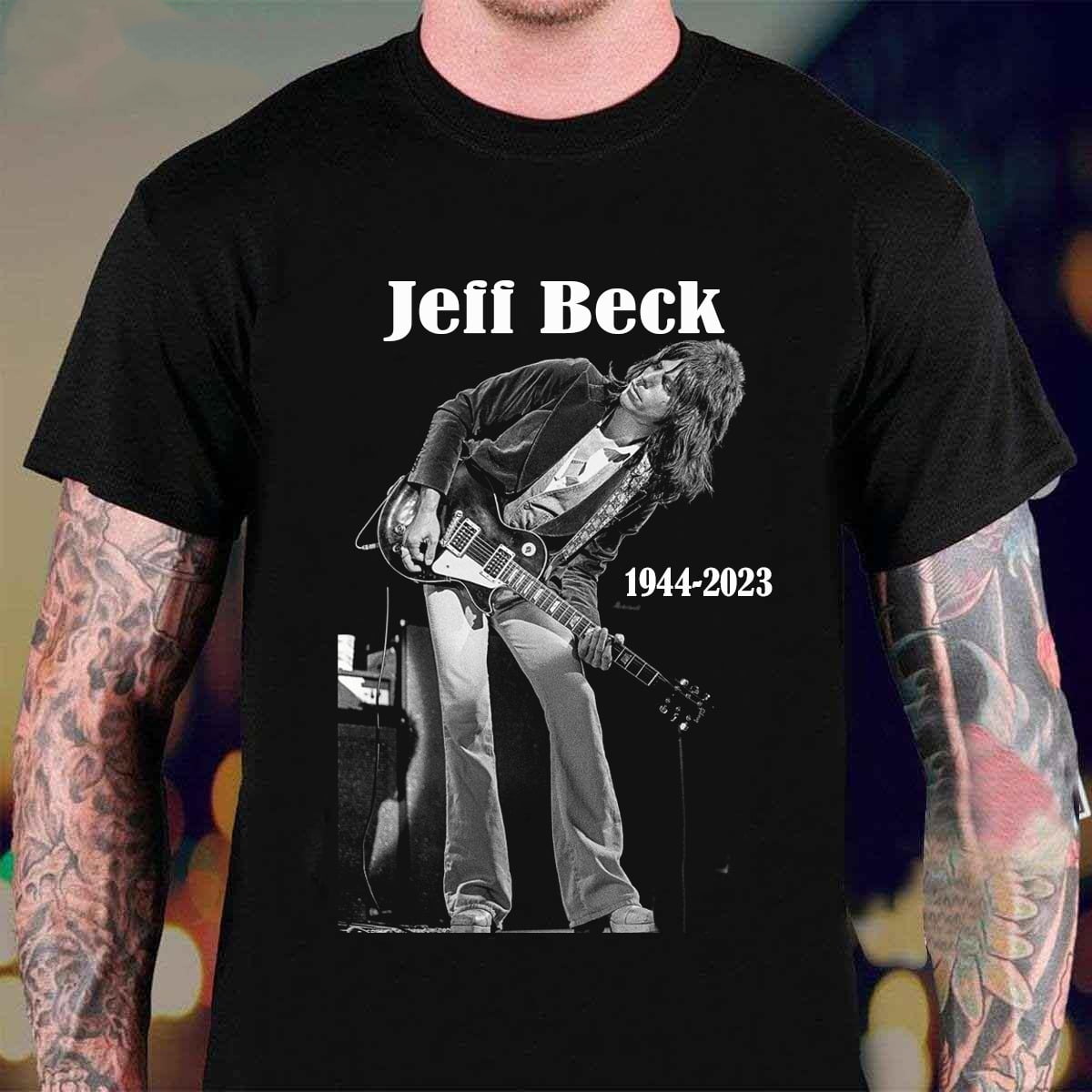 EverFind New Jeff Beck Singer Basic Cotton Black S-5XL Uni T-Shirt Christmas Gift Shirt, Sweater ...