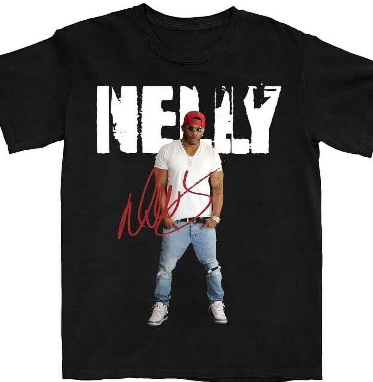 EverFind New, hot,... Rare Nelly Singer Shirt Gift for Fans Black T ...
