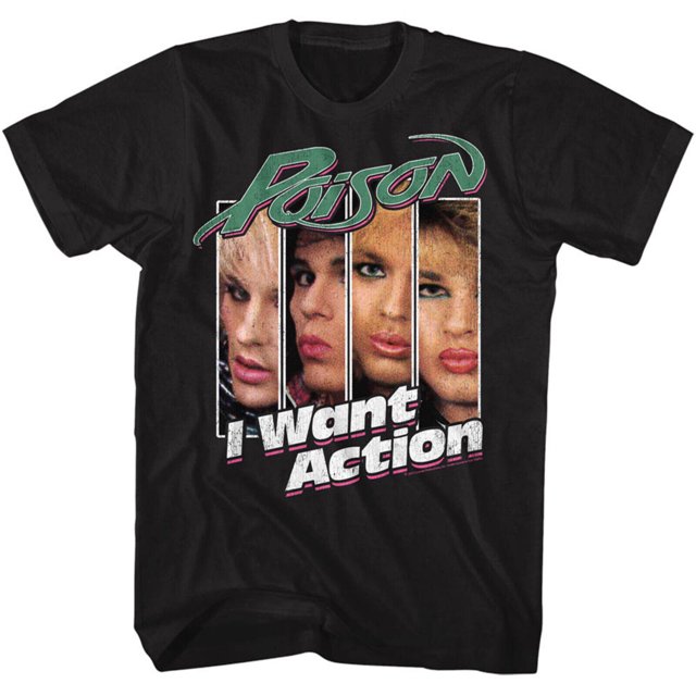 EverFind POISON cd lgo I WANT ACTION Official SHIRT LRG New look what ...
