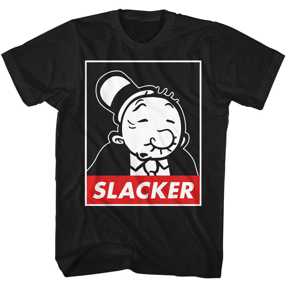 EverFind Popeye The Sailor T-Shirt Wimpy The Slacker Licensed New Black ...