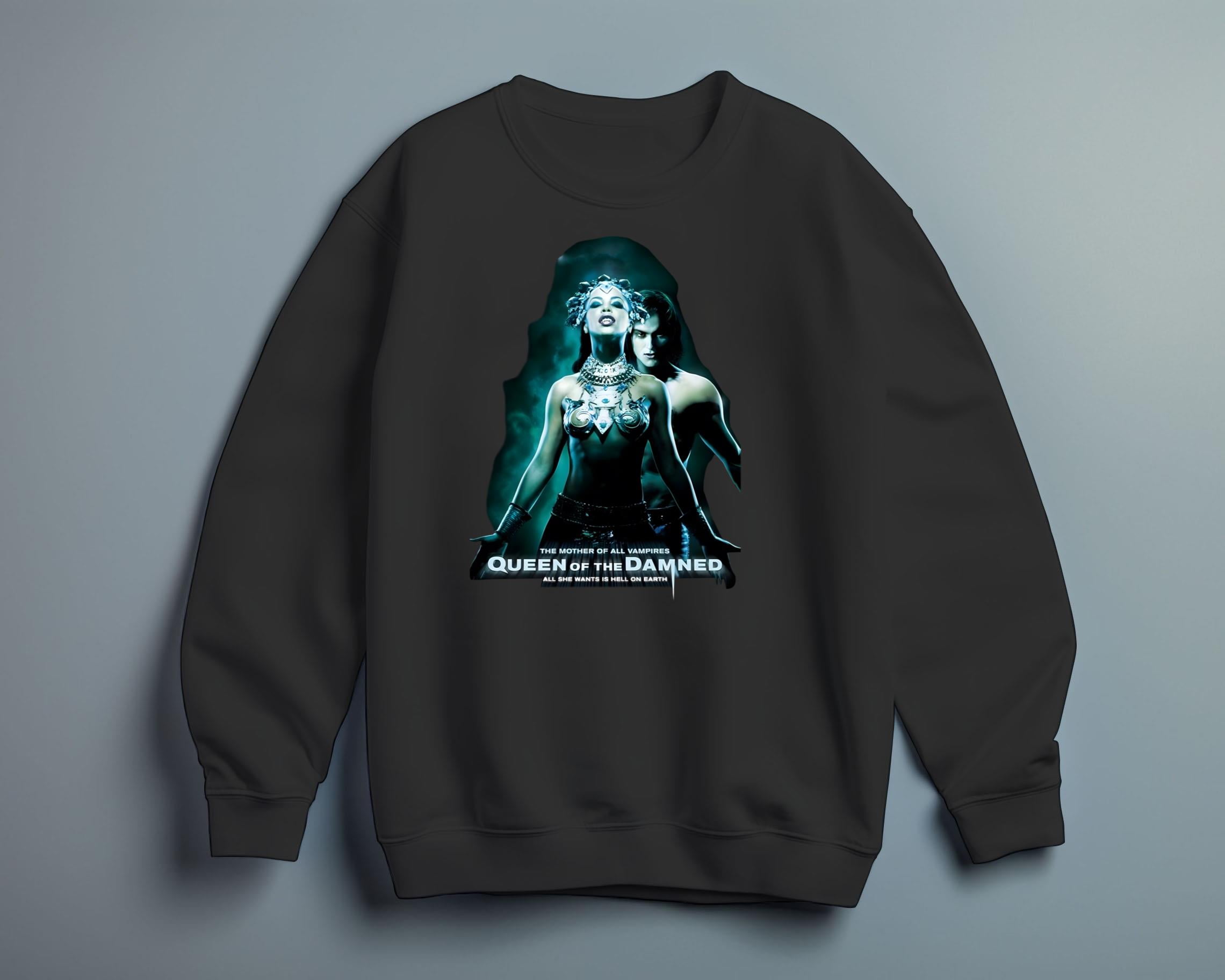 EverFind Queen of the Damned BLACK T SHIRT v1 poster Lestat Akasha S to ...