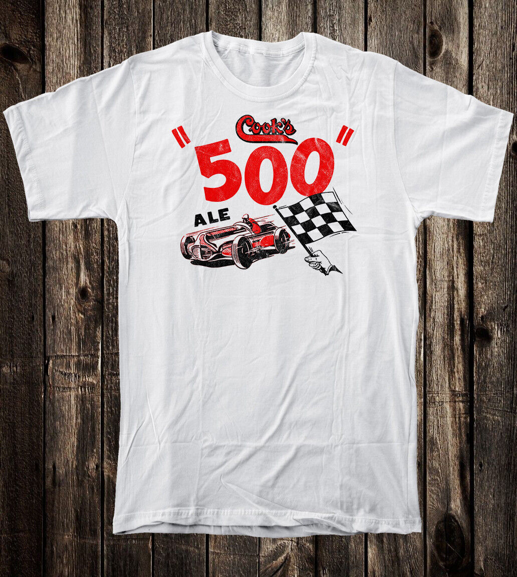 EverFind Retro Hot Rod T Shirt 100% Cotton Drag Race Racing Cooks 500 ...
