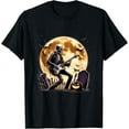 EverFind Spooky Skeleton Guitar Guy Halloween Rock Band Concert T-Shirt ...