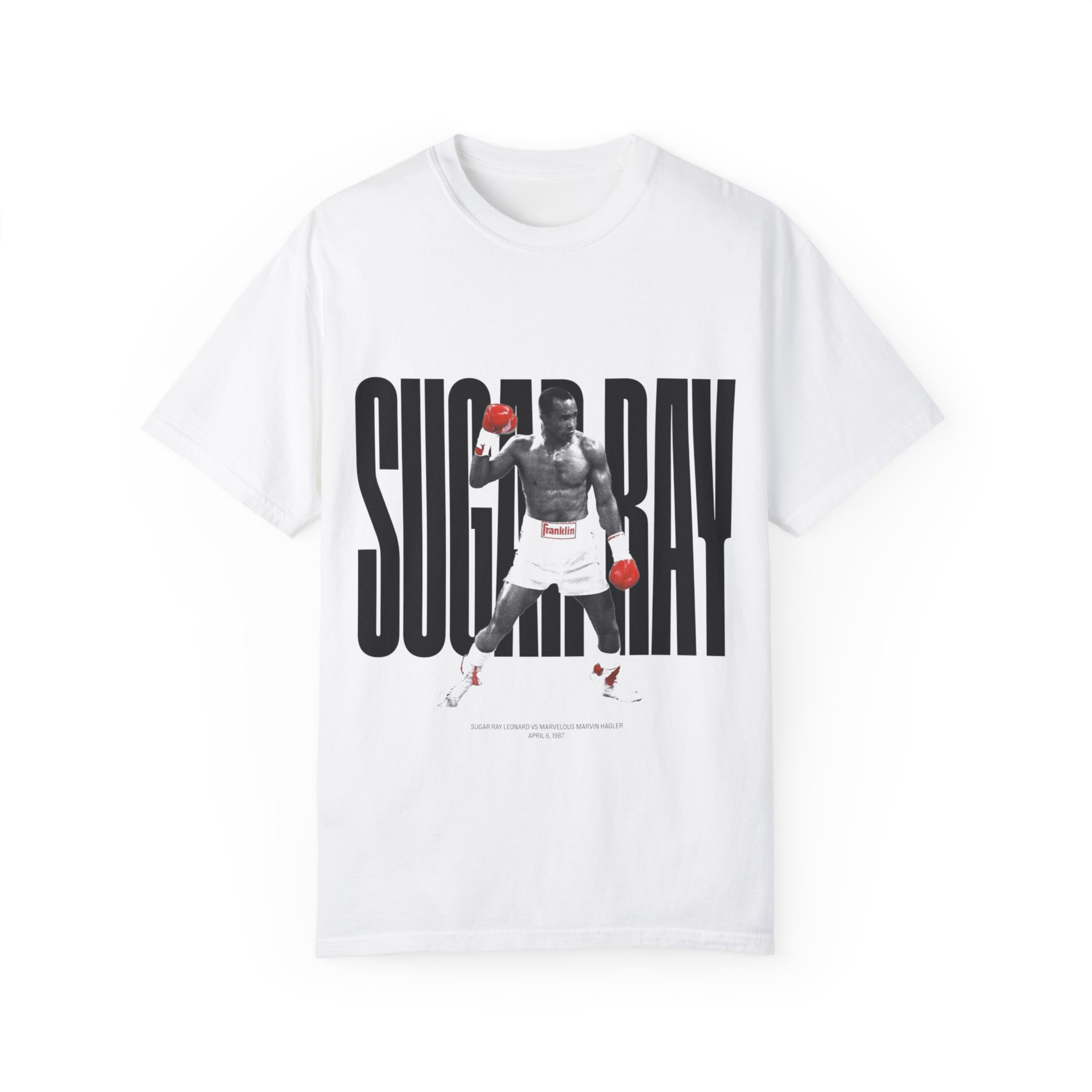 EverFind Sugar Ray Leonard vs. Marvelous Marvin Hagler 1987 Fight T ...