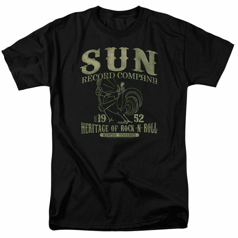 EverFind Sun Records Rockabilly Bird T Shirt Licensed Classic Rock N ...