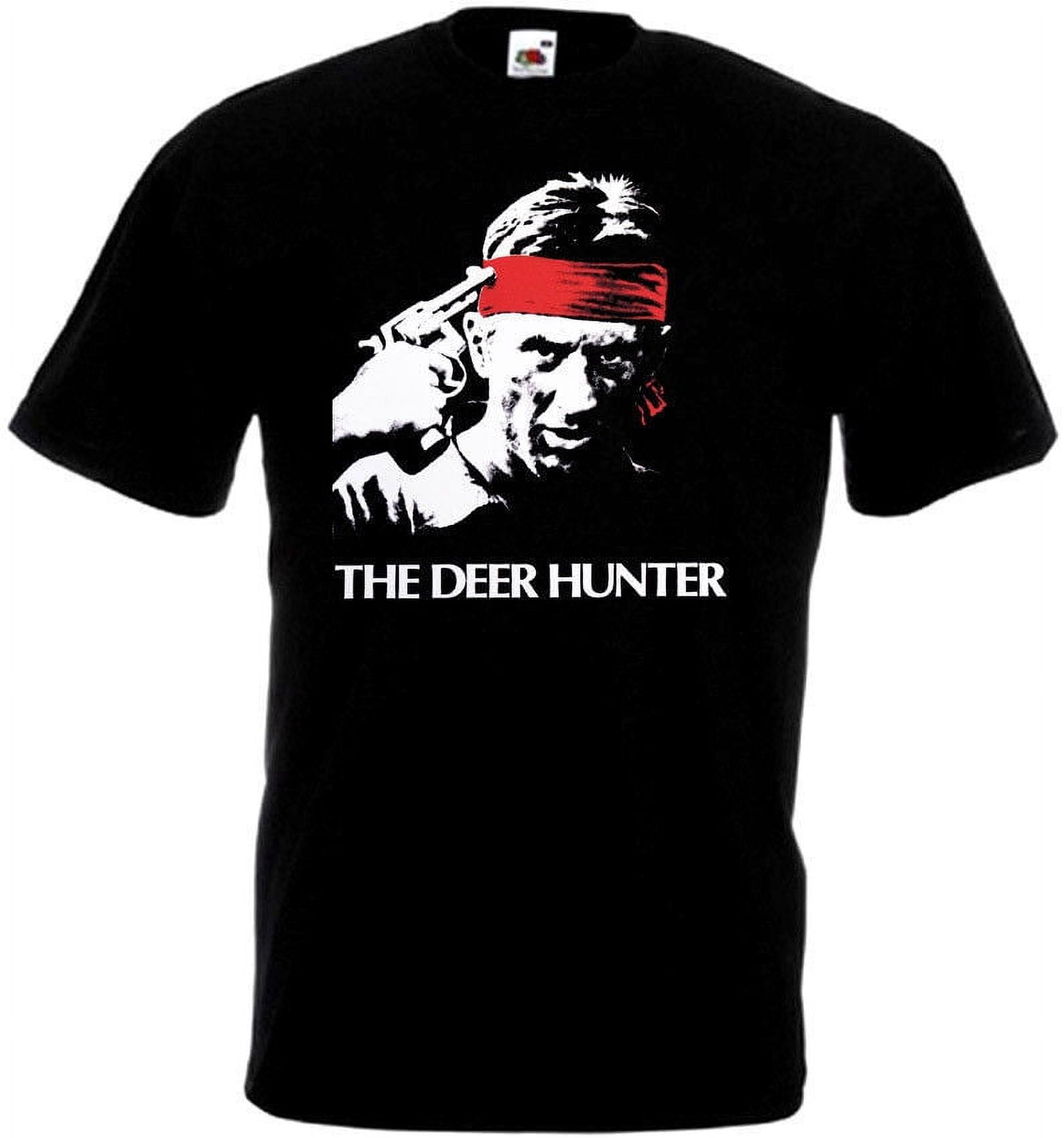 EverFind The Deer Hunter v1 T shirt black movie poster all sizes S-5XL ...