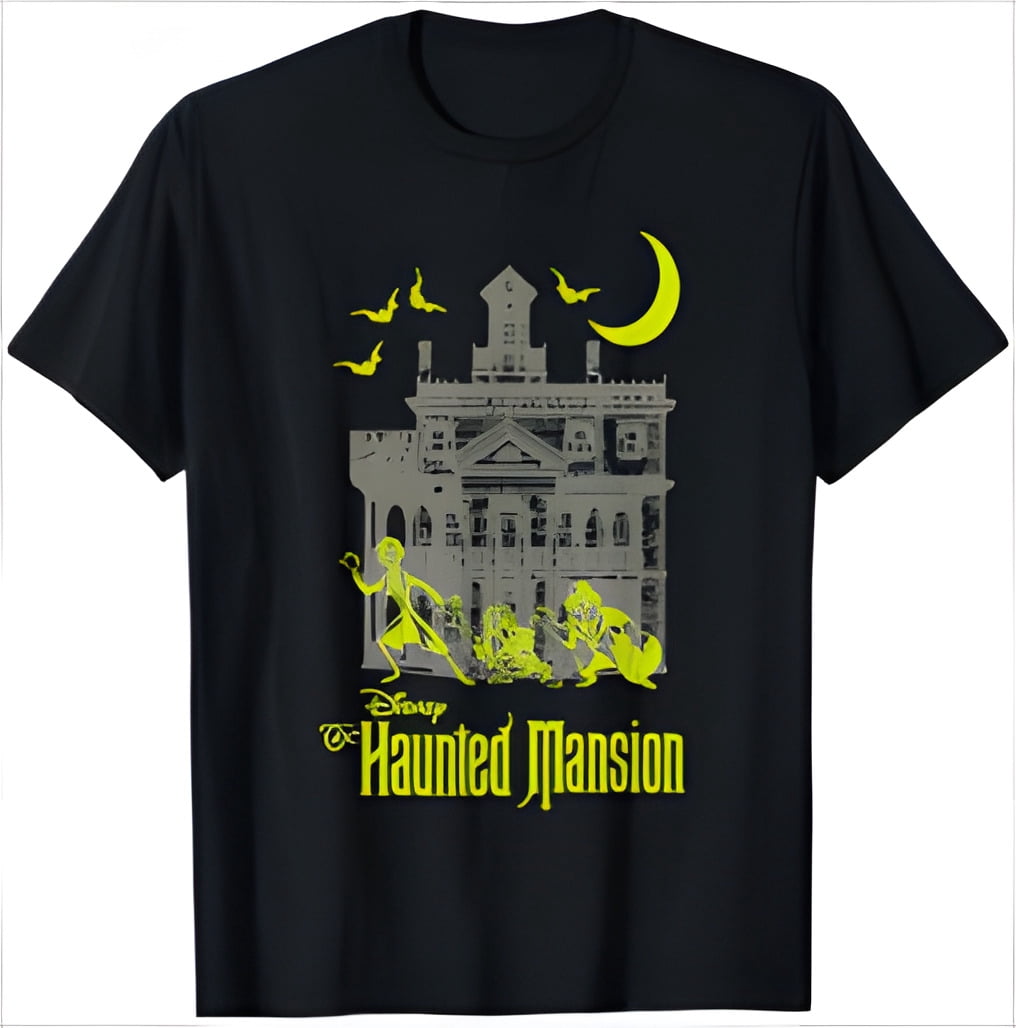EverFind The Haunted Mansion Hitchhiking Ghosts Silhouettes Shot T ...