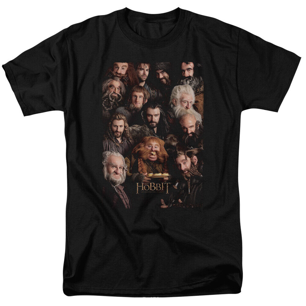 EverFind The Hobbit Dwarves Poster Licensed Adult T-Shirt Christmas ...