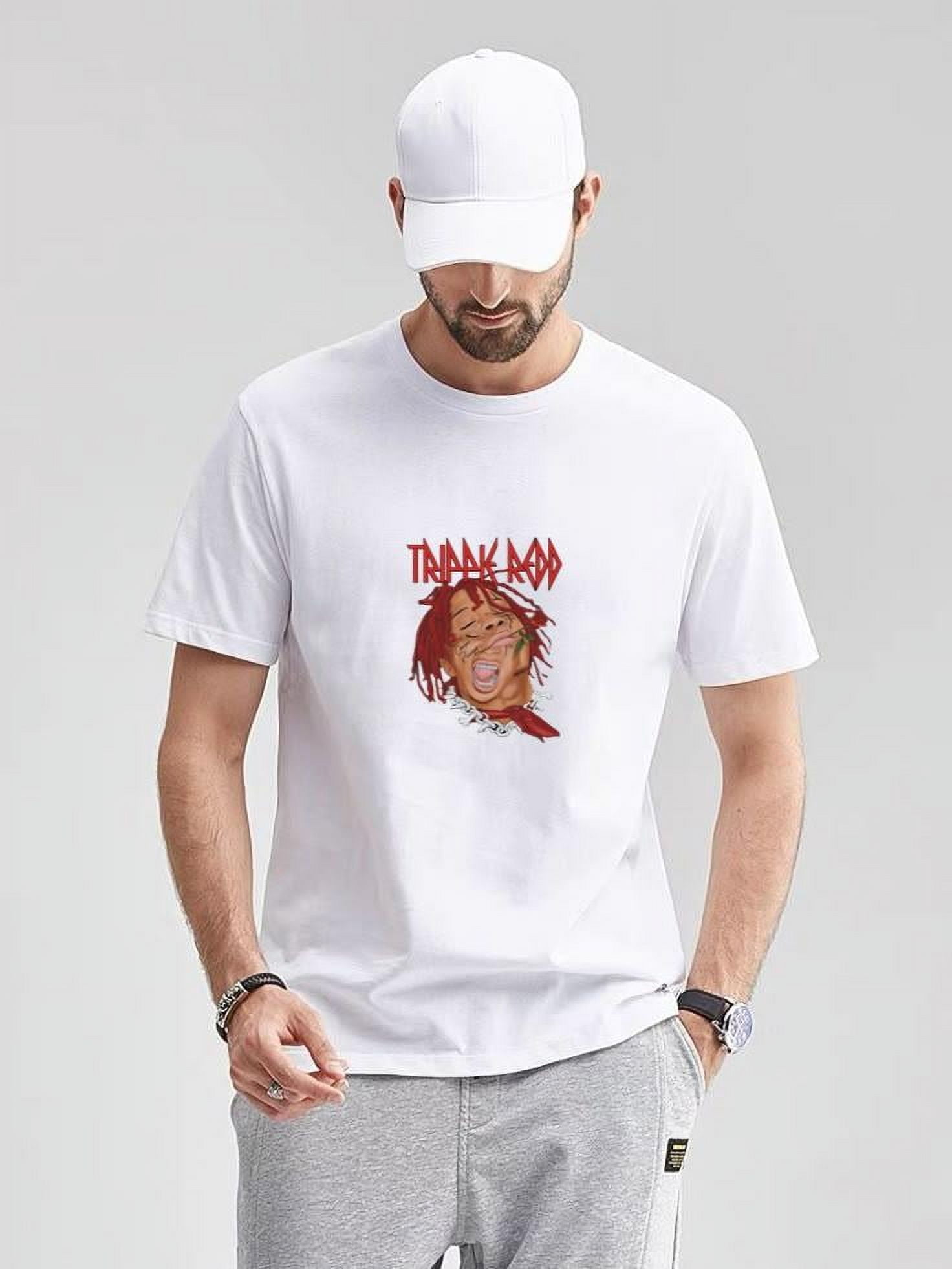 EverFind Trippie Redd BIG Graphic Face Merch T-Shirt, for men & women, up to size 5XL - Walmart.com