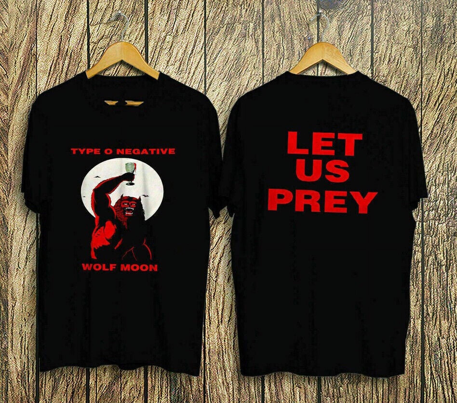 EverFind Type O Negative 1996 Wolf Moon T-shirt Double Sided ...