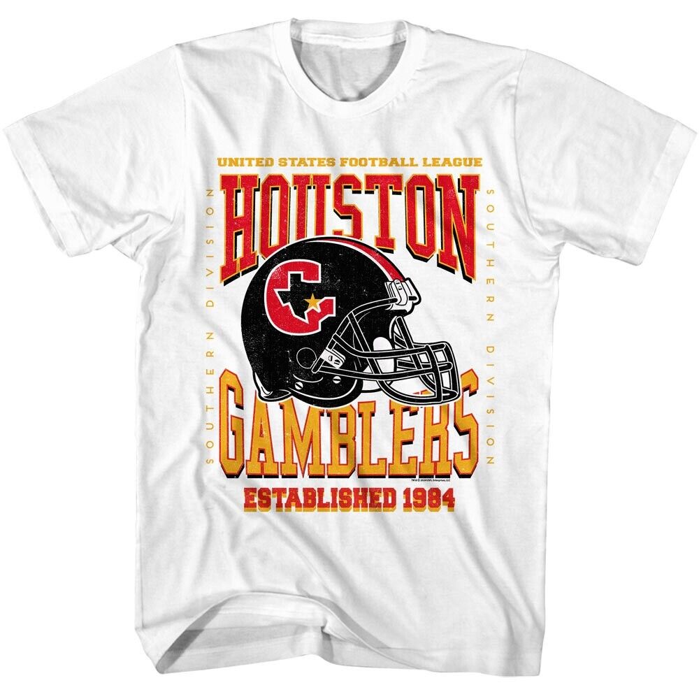 EverFind USFL Houston Gamblers Est '84 Men's T Shirt Christmas Gift ...