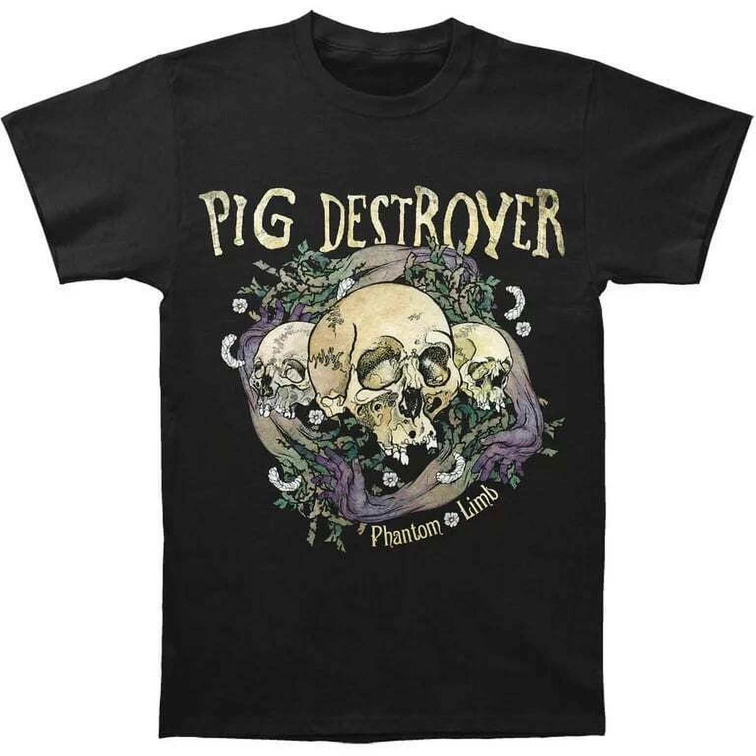 EverFind Vtg Pig Destroyer Band Skull Cotton Black All Size Men Women Tee Shirt AP412 Christmas ...