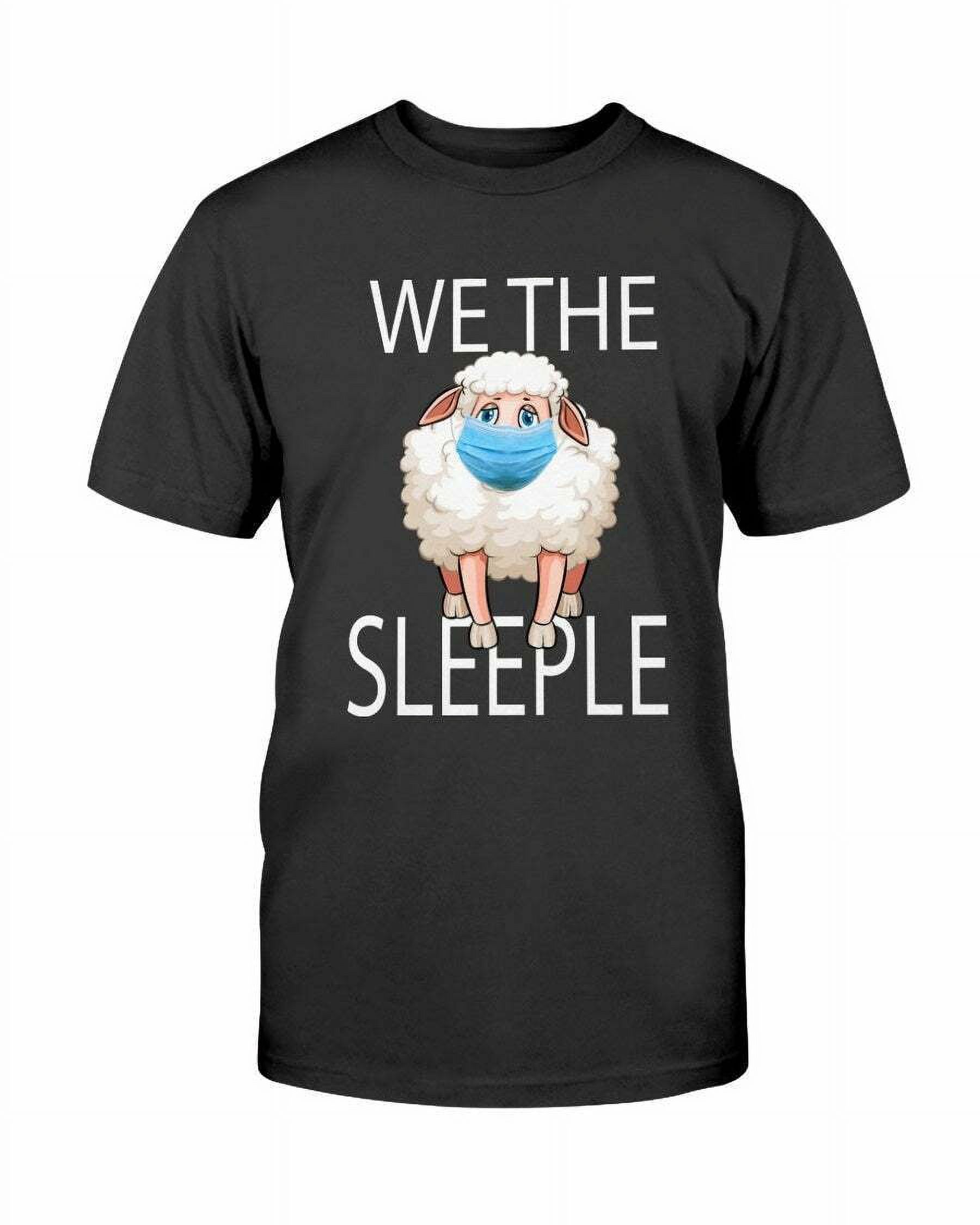 EverFind We The Sleeple Funny Anti Mask Sheep Sheeple Shirt Christmas ...