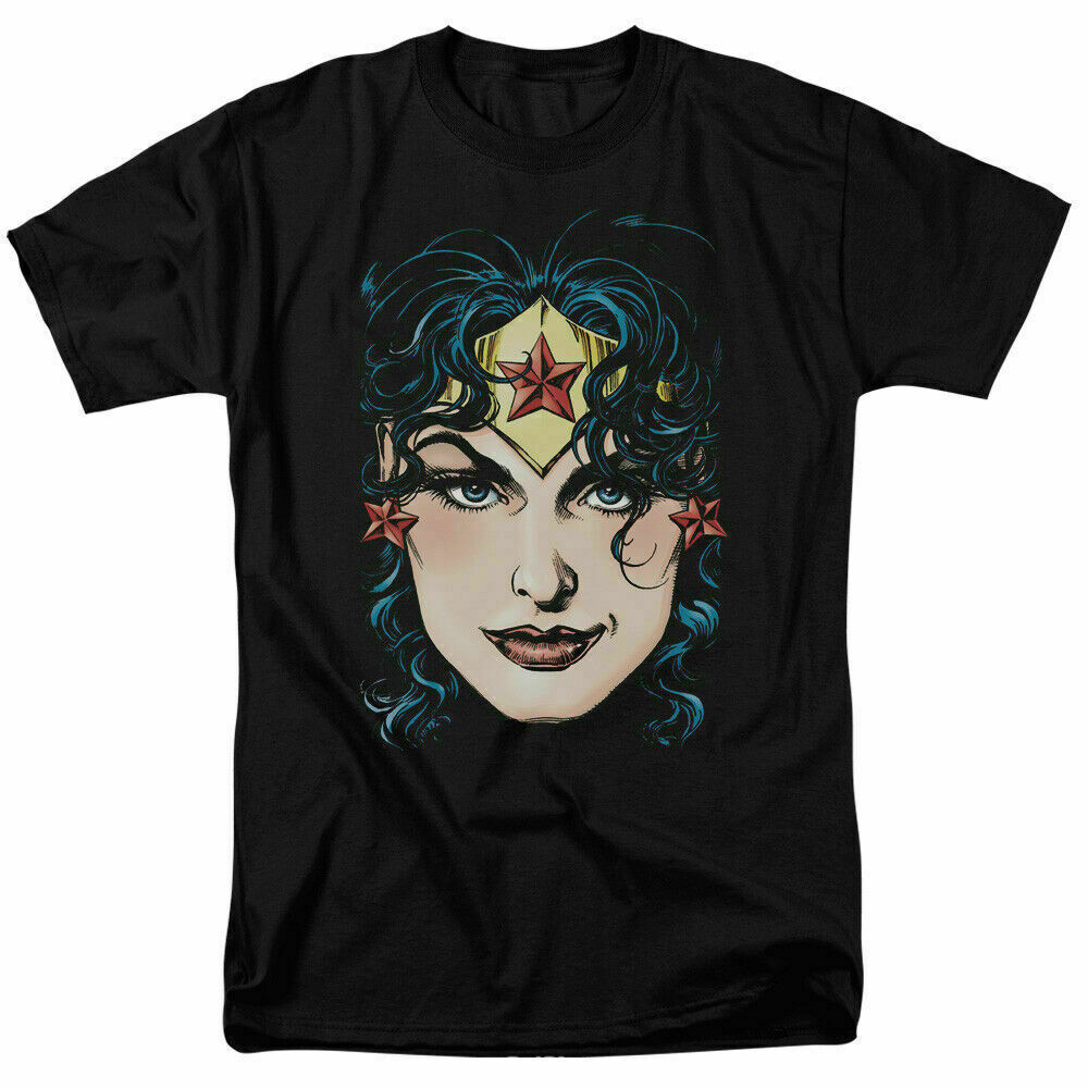 EverFind Wonder Woman Head Shot T Shirt Licensed Comic Book Movie Tee ...