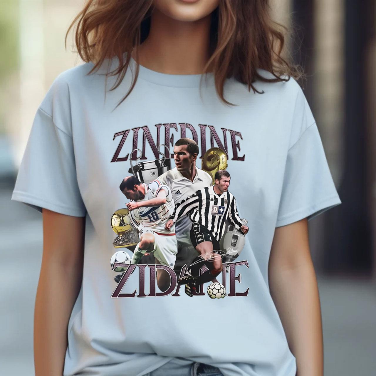 EverFind Zidine Zidane Tee Zizou Real Madrid Juve France Tee, Hot Trend ...