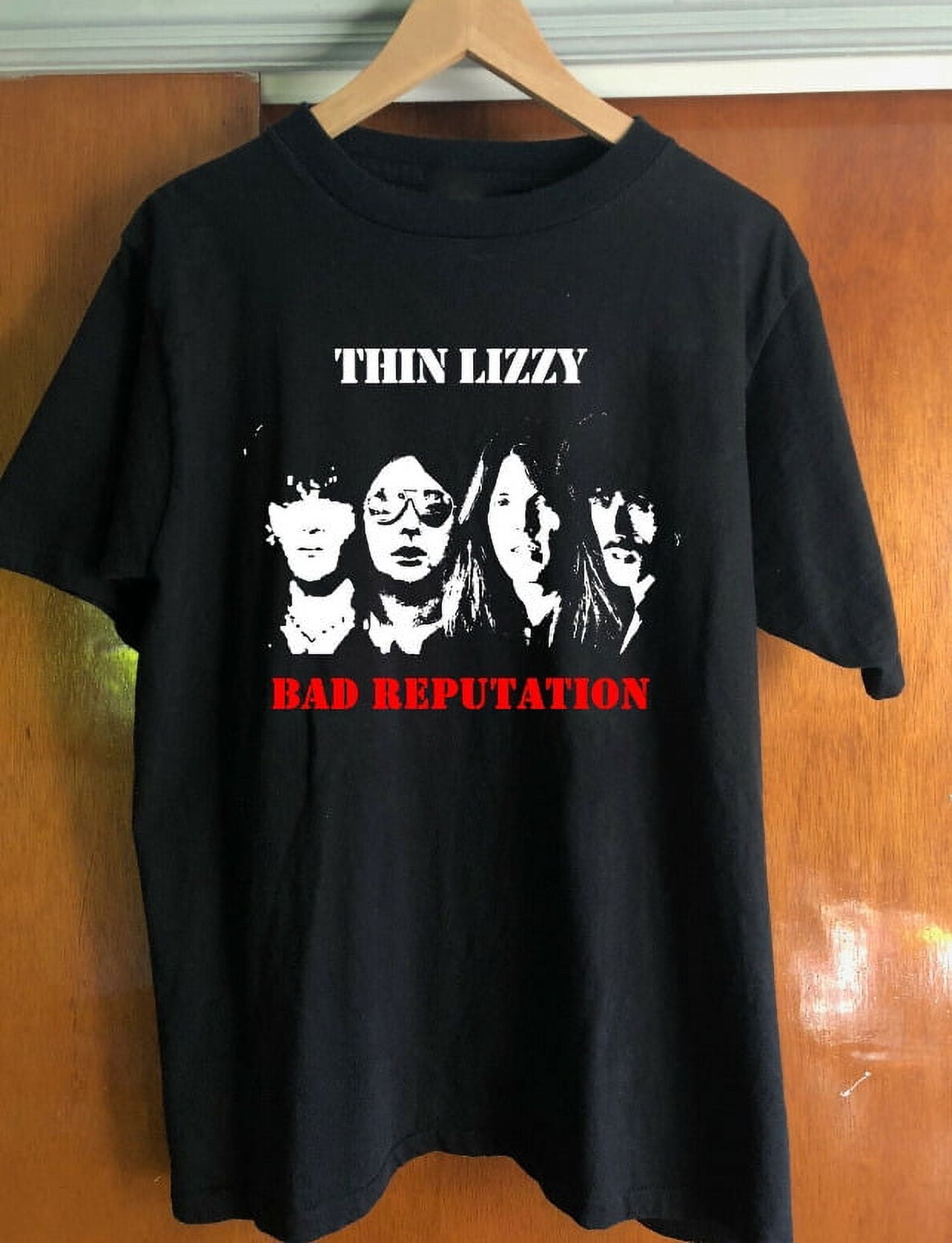 EverFind thin lizzy bad reputation T-shirt heavy cotton New Christmas ...