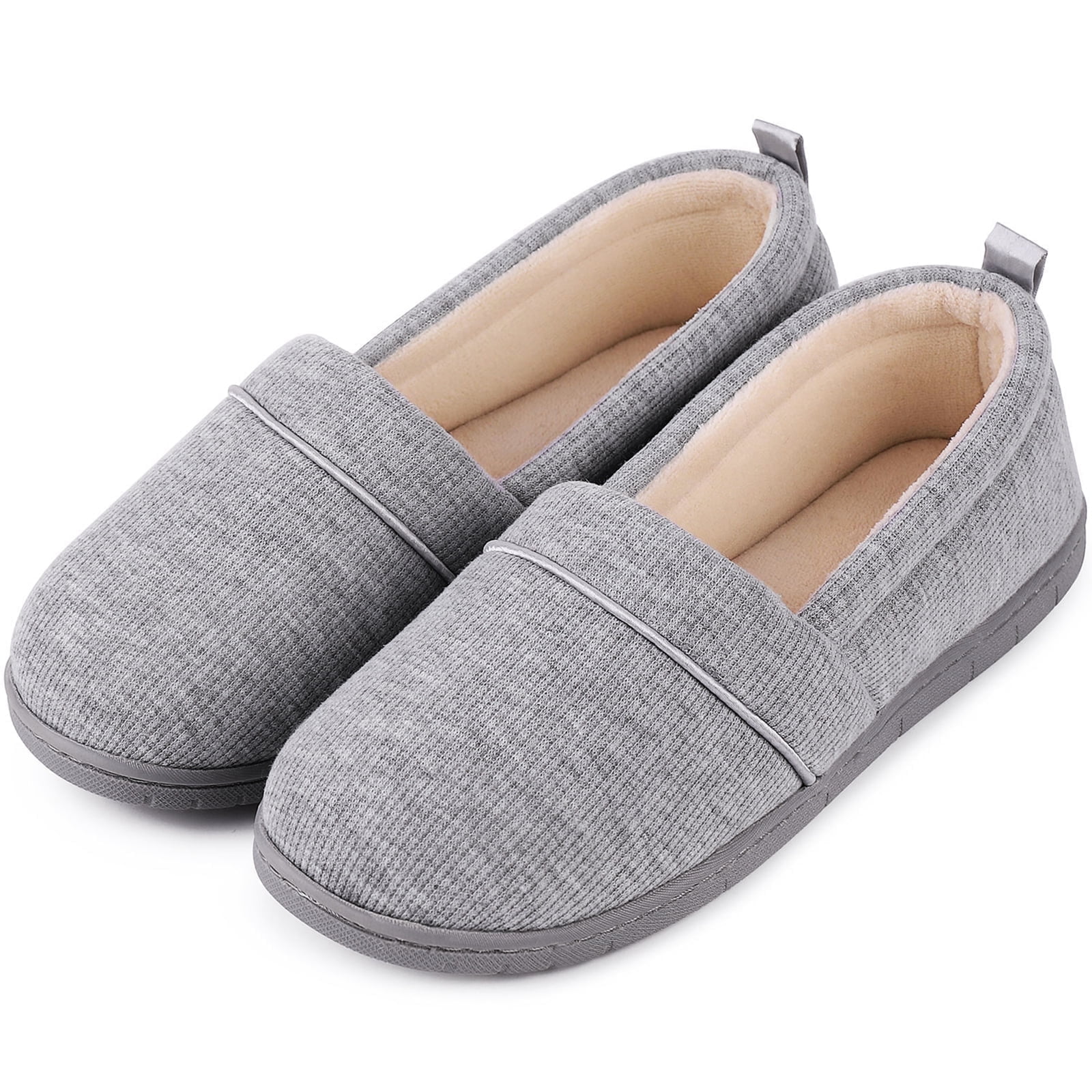 EverFoams Womens' Memory Foam Comfort Knit House Shoes Light Weight ...