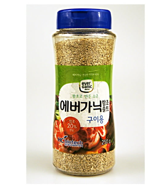 EverGanic Glasswort Sea Salt for Grilling & BBQ (8.81 oz)., Green Salt ...