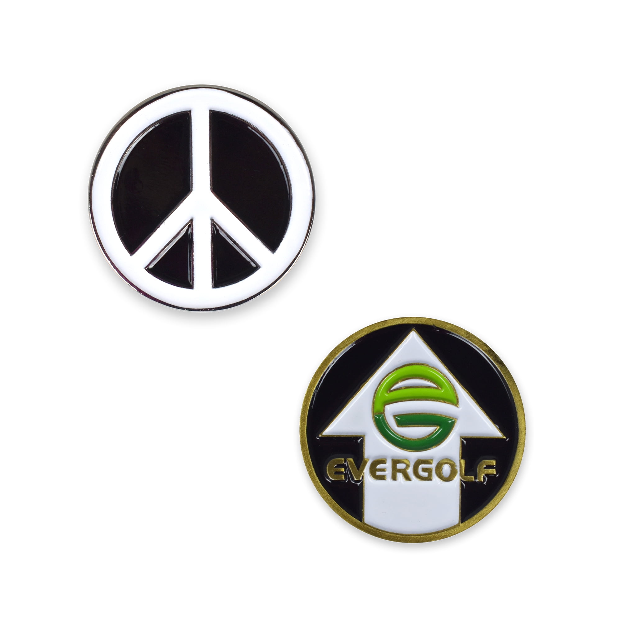 EverGolf Metal Ball Markers Peace Sign - Walmart.com