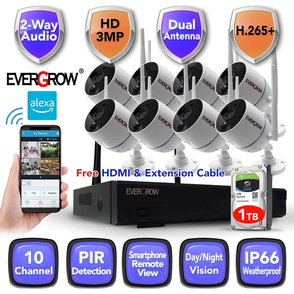 Security Cameras and Security Camera Systems in Smart Home - Walmart.com