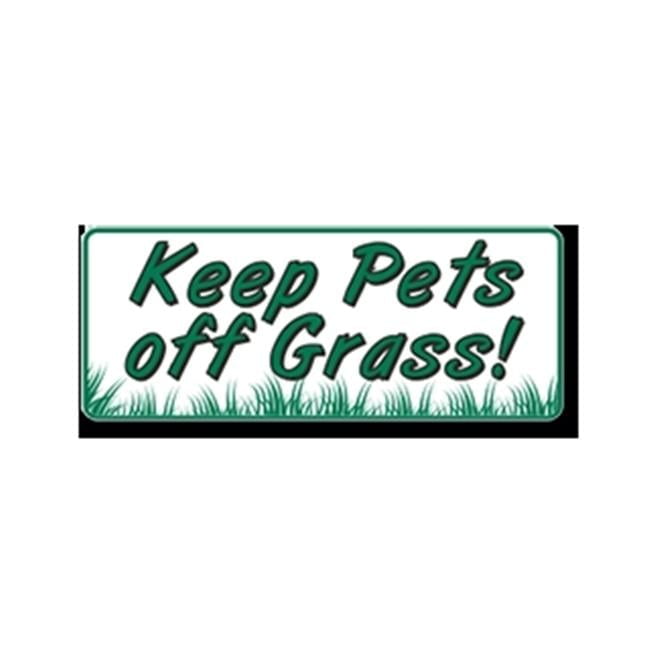 EverMark Keep Pets Off Grass Clip-On Sign - Walmart.com