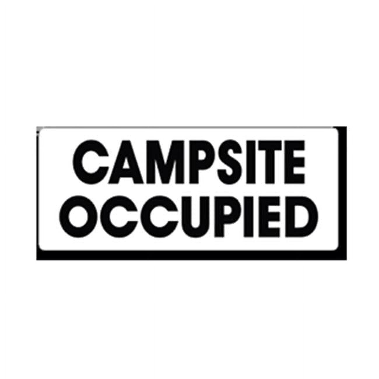 EverMark WHM-600-01 Campsite Occupied Clip-On Sign - Walmart.com