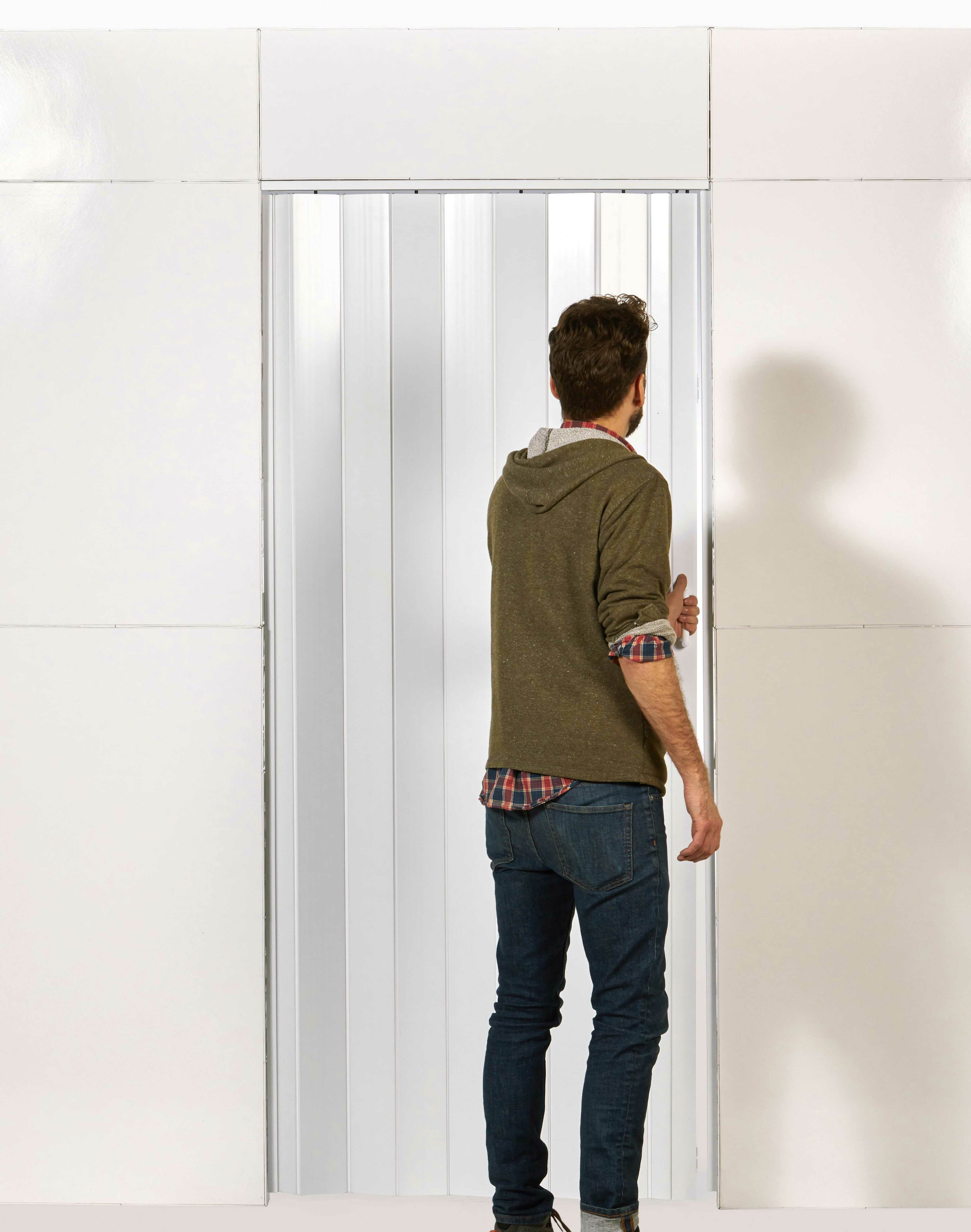 EverPanel 8’ Tall Accordion Door Kit, For Panel Dividers, Connect ...