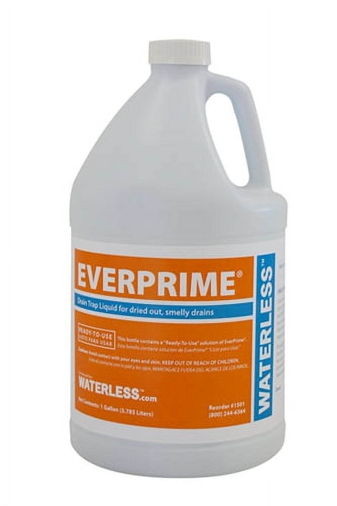 Everprime Drain Trap Liq,Jug,1 gal,Liq 1501 - Walmart.com