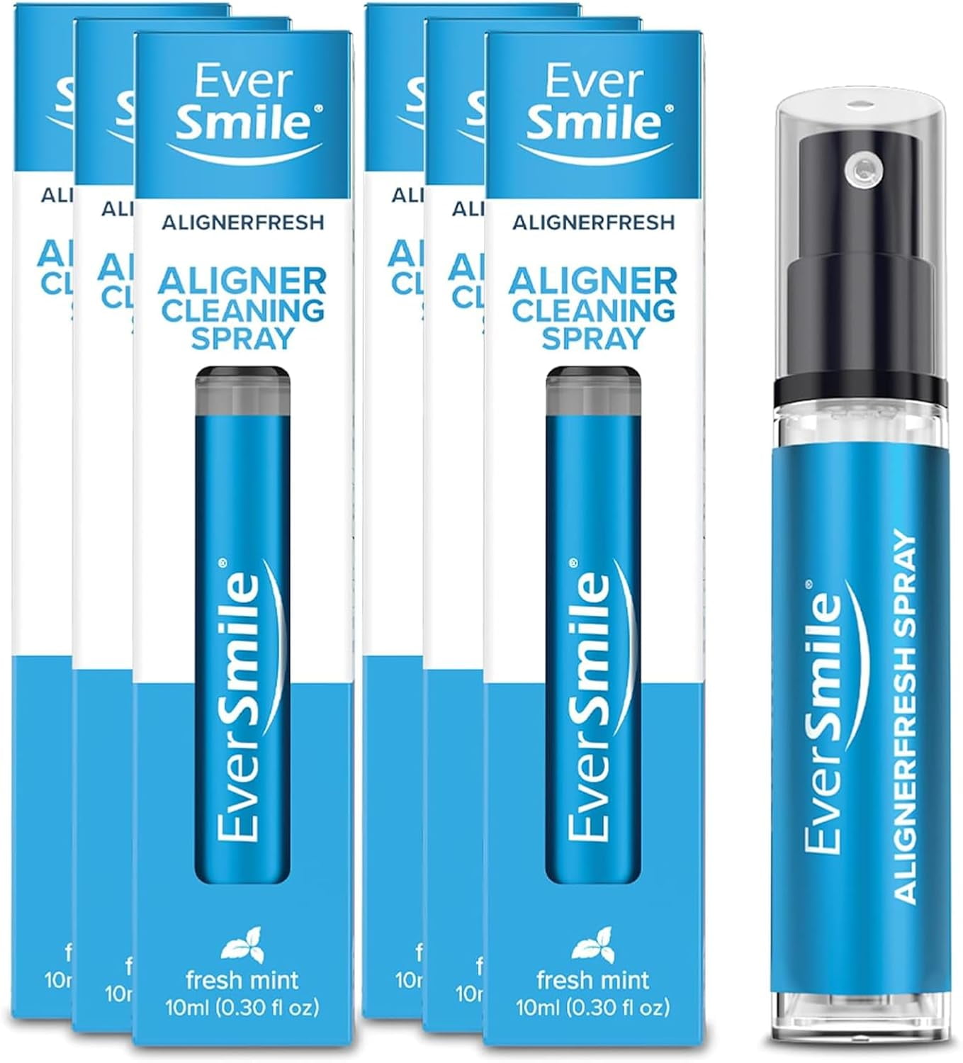 EverSmile AlignerFresh Cleaning Spray for Invisalign and All Clear ...