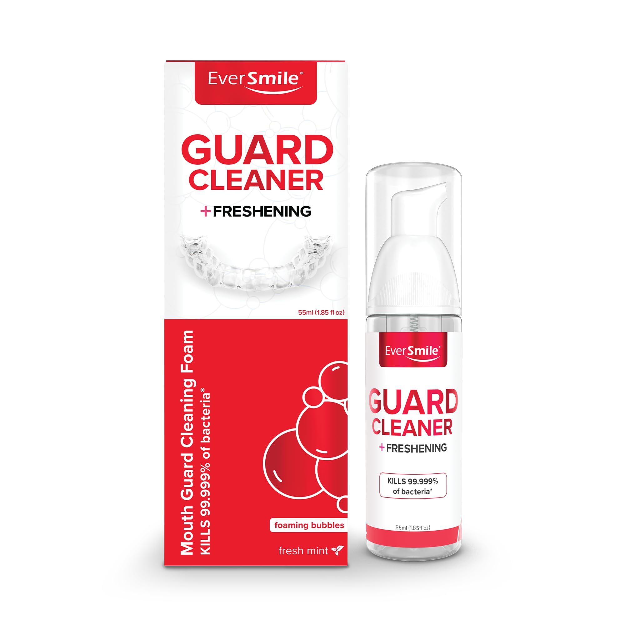 EverSmile Guard Cleaner Foam OIF8 - for Mouth, Night, Football, Boxing ...