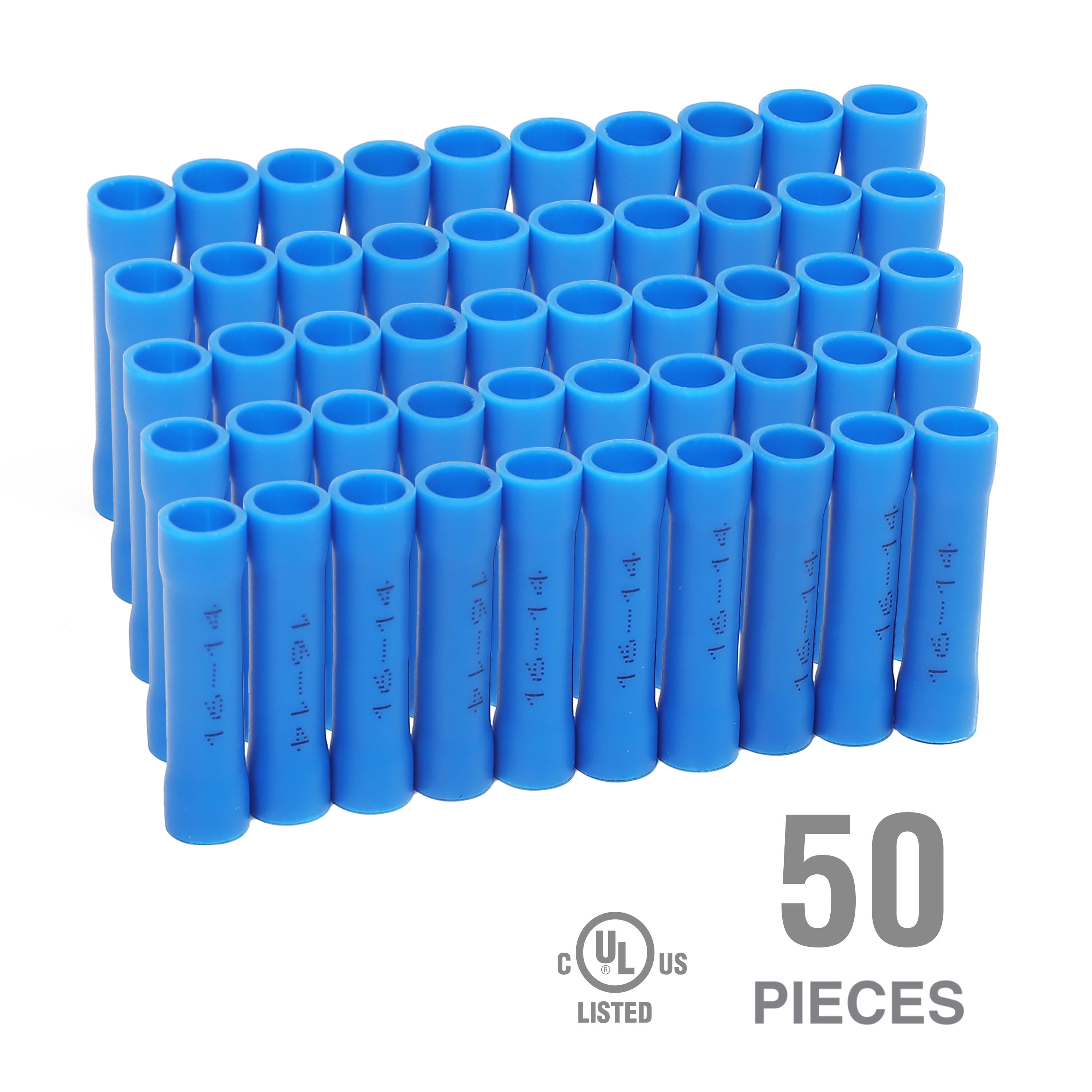 Ever Start 50-Piece Splice Connectors Kit Blue UL Certified for 16-14 ...