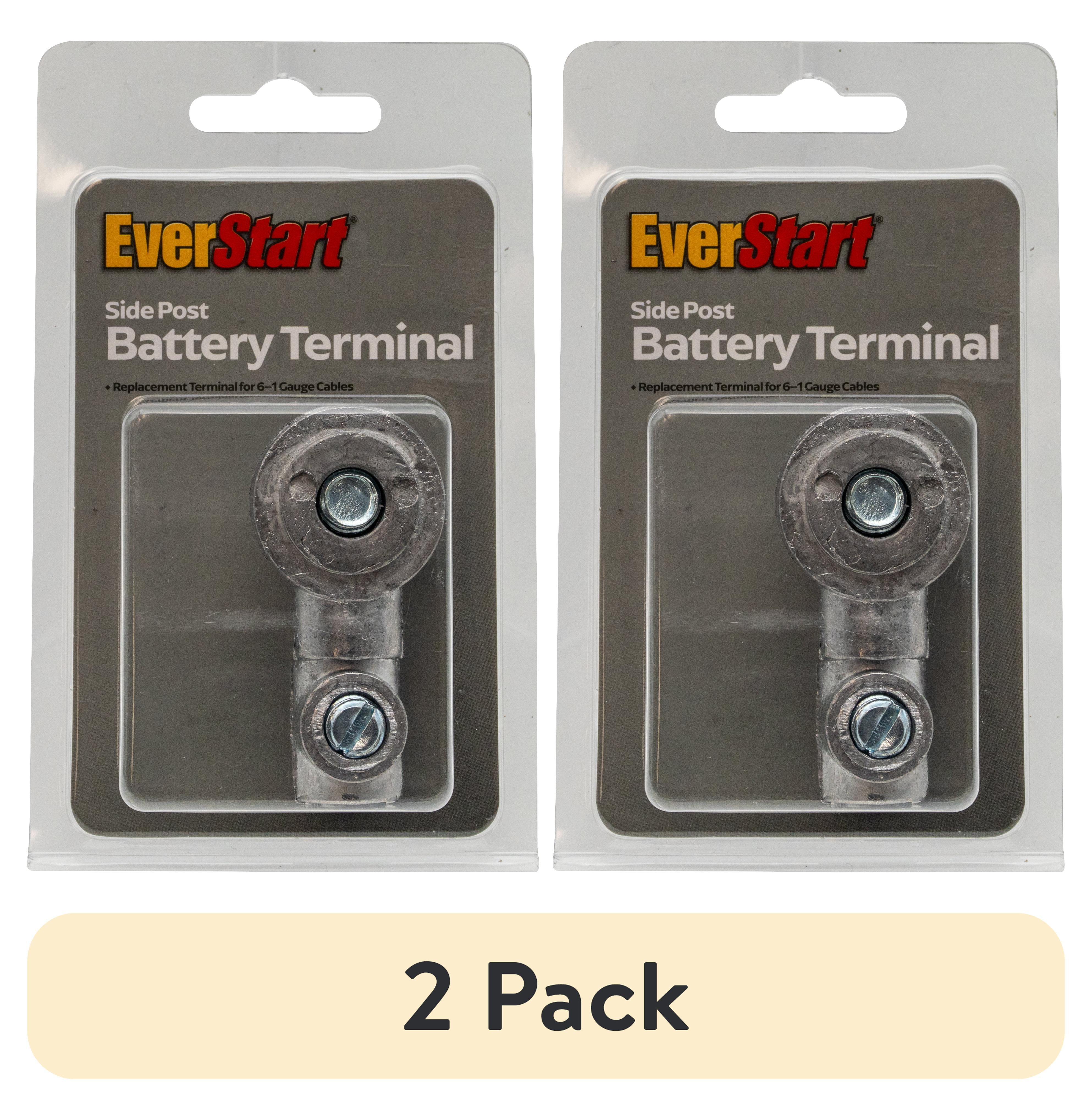 (2 pack) EverStart Automotive 4oz Battery Terminal Side Post 6-1 Cable ...