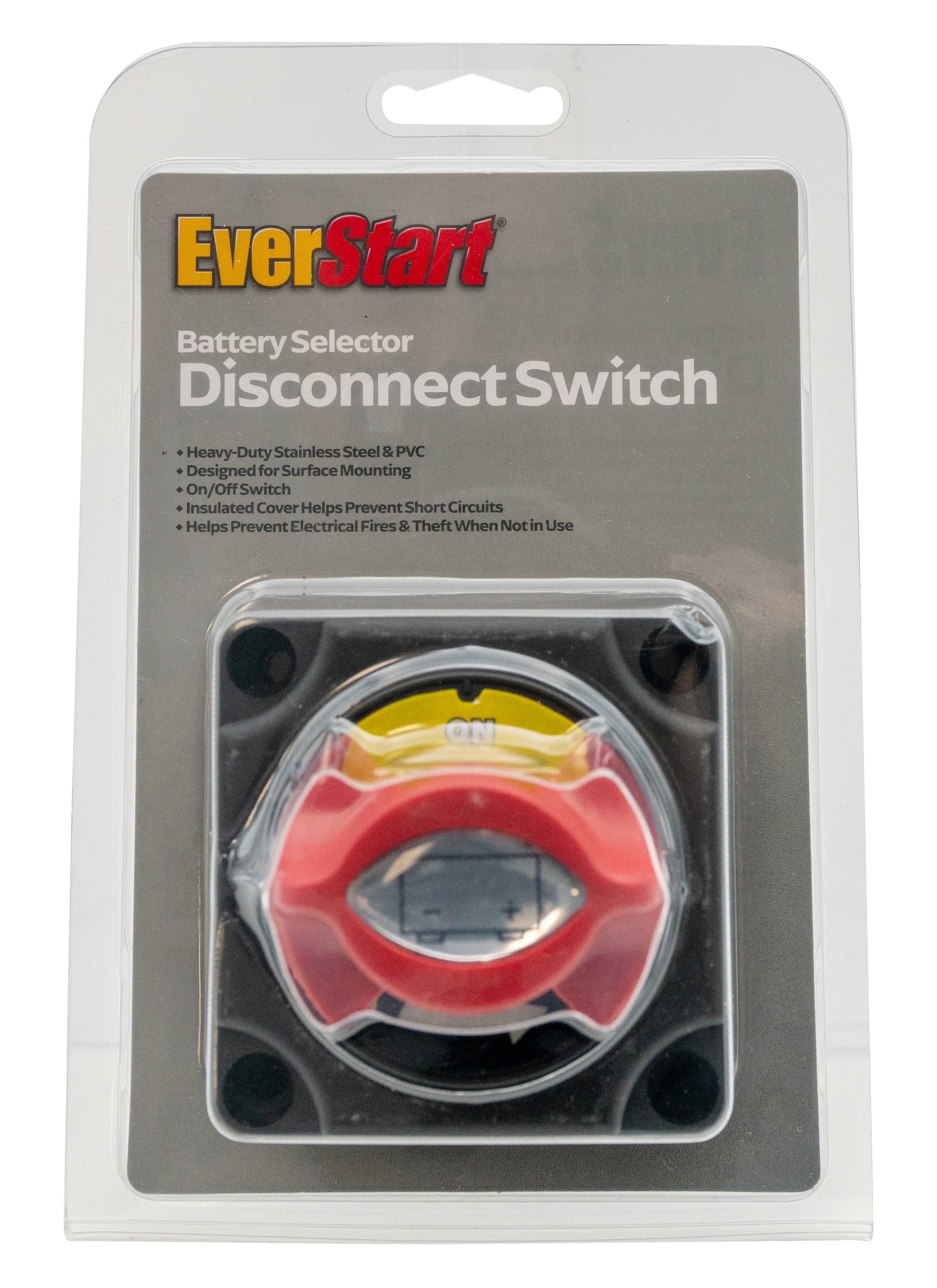 EverStart Battery Selector Disconnect Switch for Dual Battery, Heavy ...