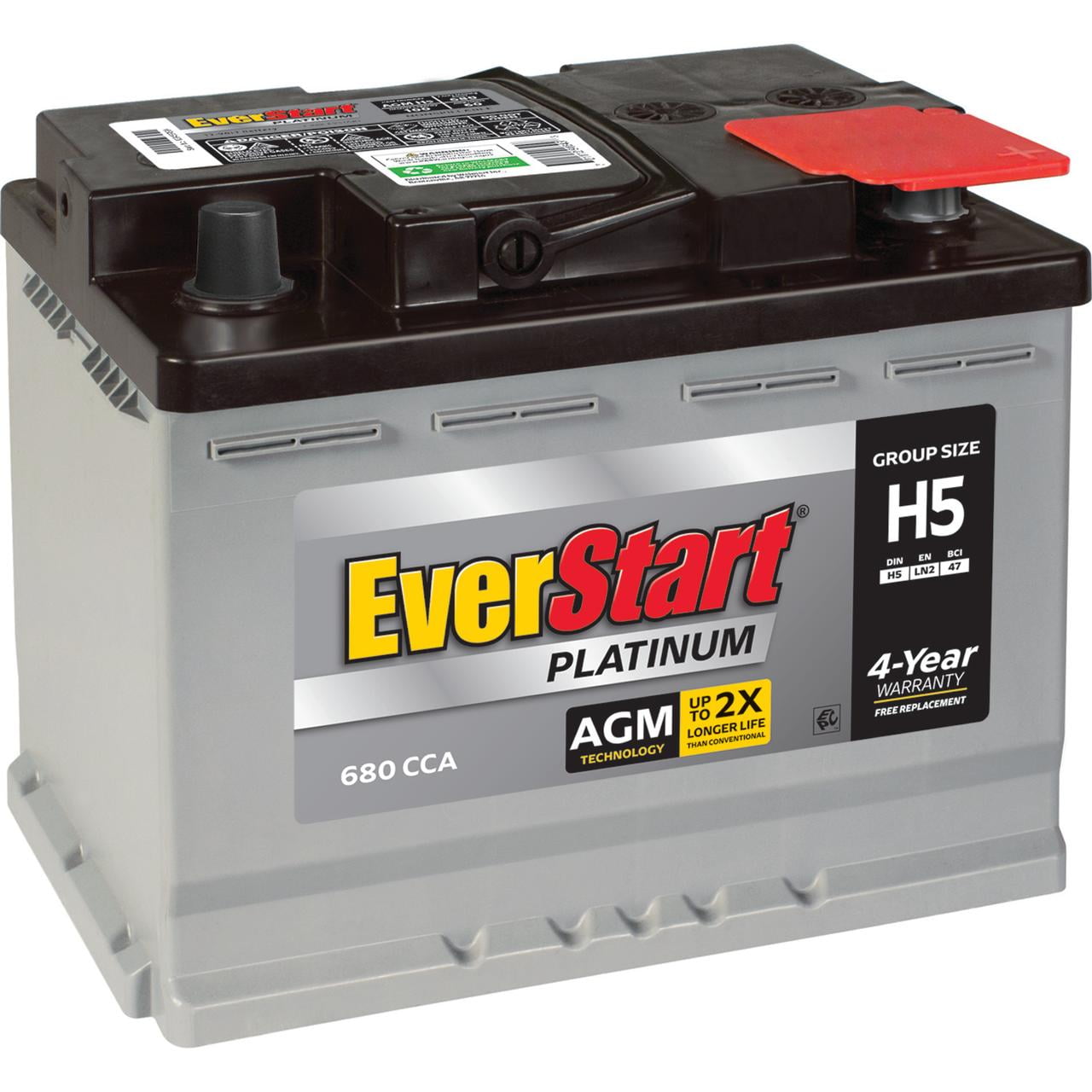 EverStart Platinum AGM Automotive Battery Group Size H7 08 29 2023 EverStart Platinum AGM Automotive Battery Group Size H7 08 29 2023