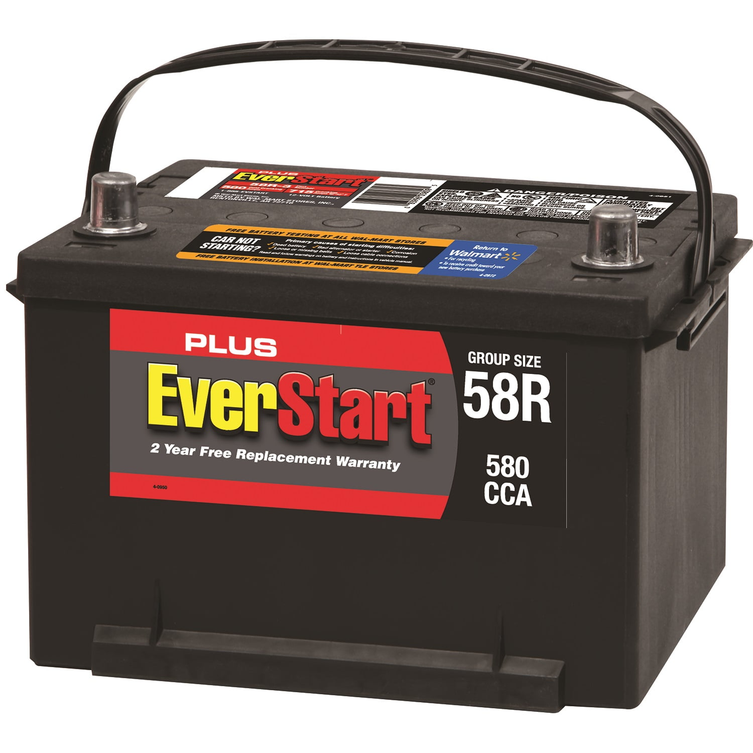 EverStart Plus 58R-3 Lead acid Automotive Batteries, Top post - Walmart.com