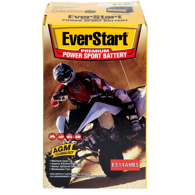 EverStart PowerSport Battery - Power - Spill-proof Design - Walmart.com