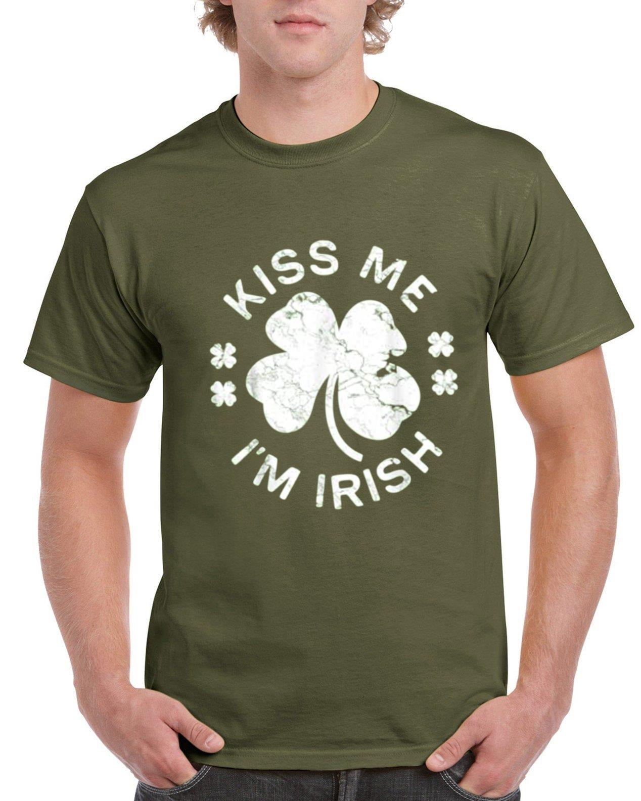 EverVibe ClothingKiss Me I'm Irish T-Shirt, Sweatshirt, Hoodie St ...