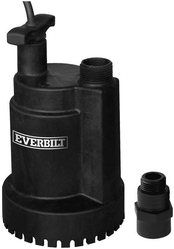Everbilt 1/6 HP Submersible Utility Pump - Walmart.com