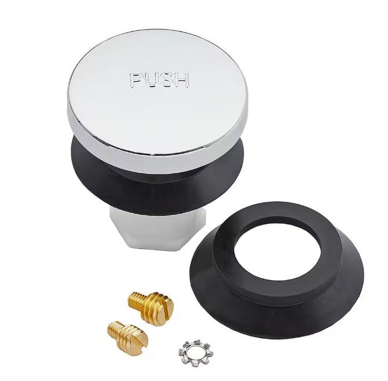 Everbilt 2 in. Toe-Touch Drain Stopper in Chrome - Walmart.com