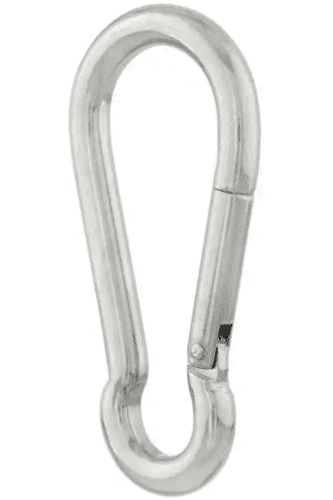 Everbilt 4-3/4 in. Stainless Steel Spring Quick Link Rope Chain Marine ...