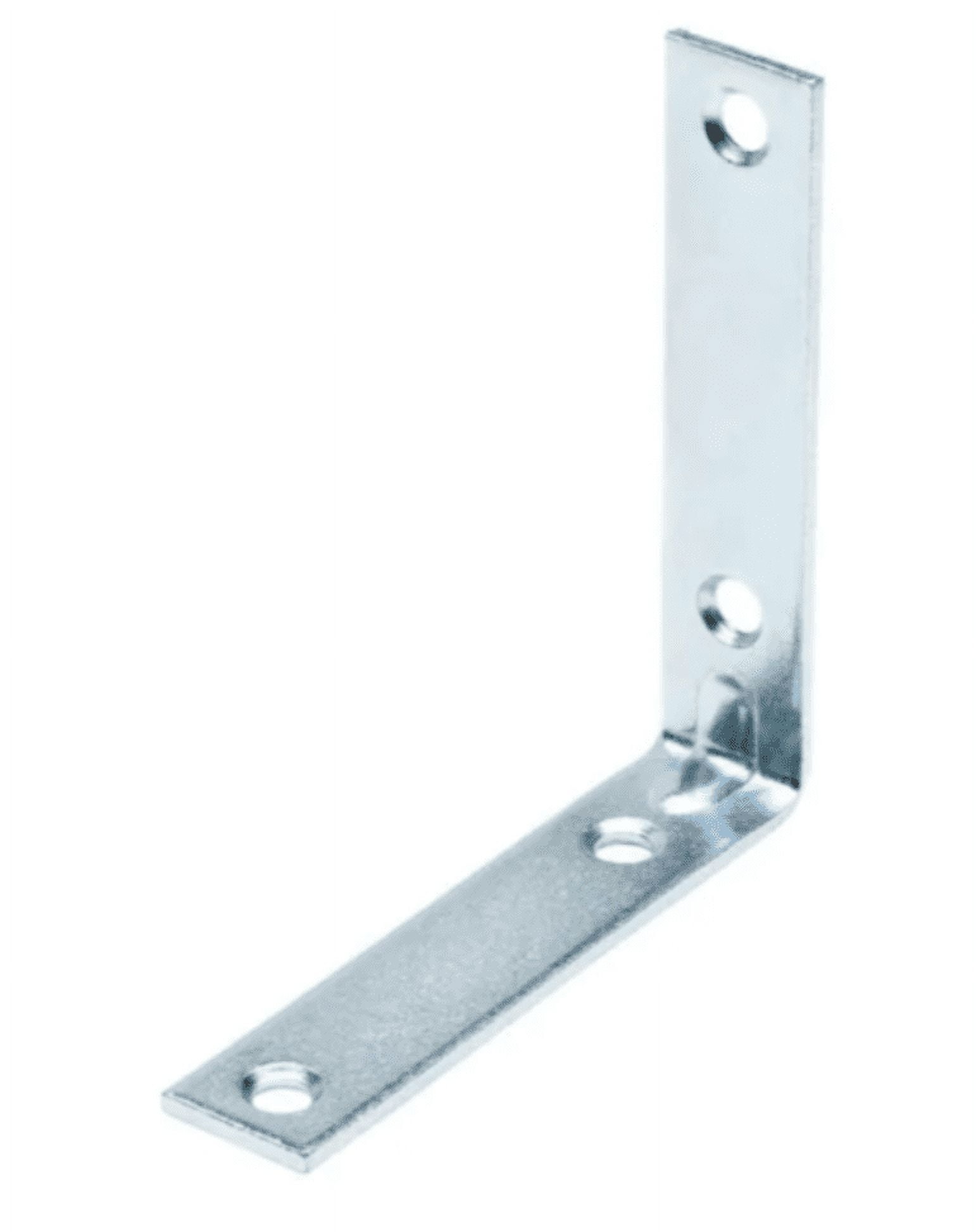 Everbilt 4 in. Zinc-Plated Steel Corner Brace (4-Pack) 15309 - Walmart.com
