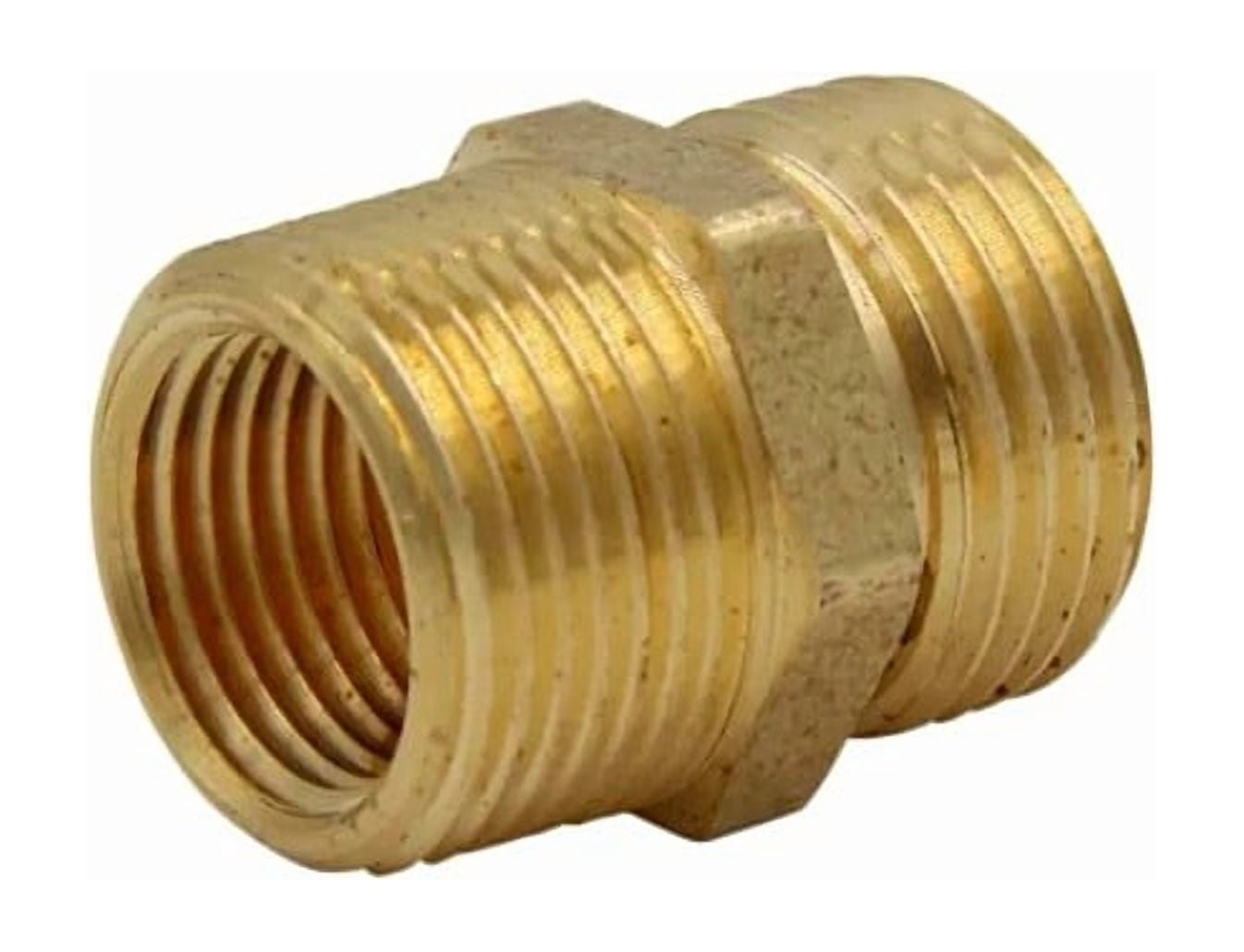 Everbilt LFA-665 Hose Pipe Adapter 3/4 in. MHT x 3/4 MIP or 1/2 in. FIP ...