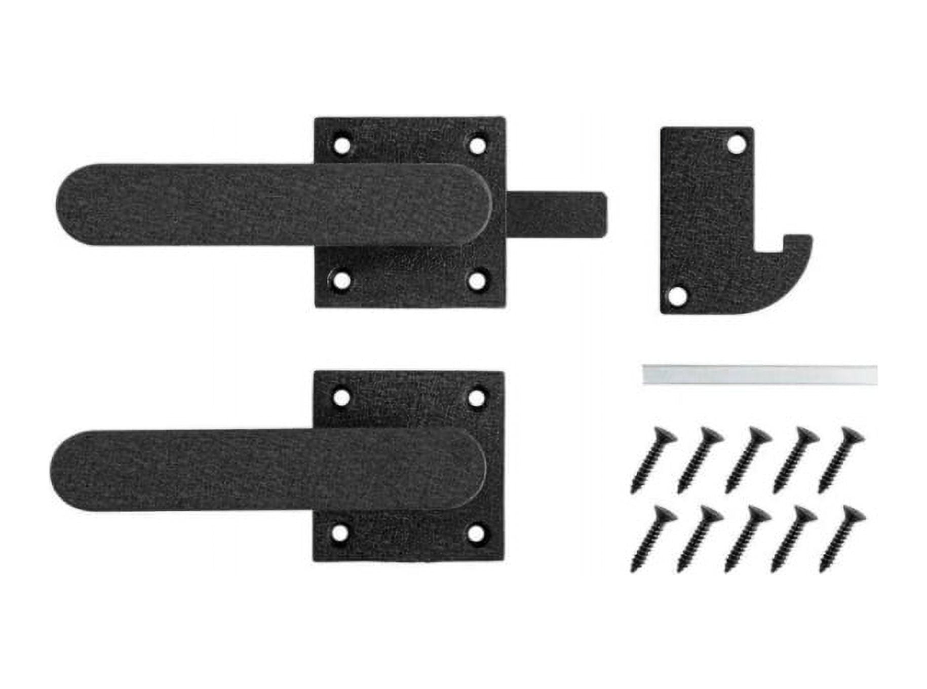Everbilt Slate Grey Modern Door Lever Latch with Rust Defender ...