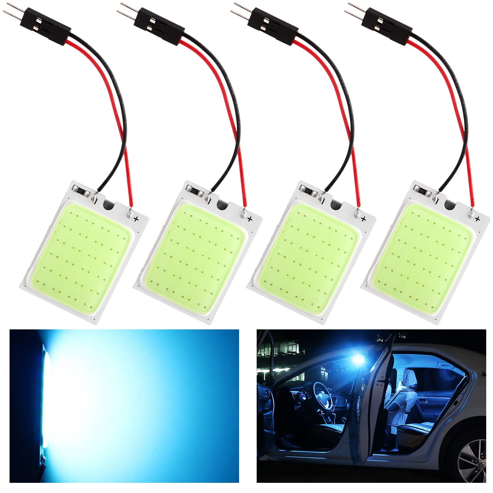 Everbright Led Dome Panel MMF7 Light Bulb,led Interior Lights for ...