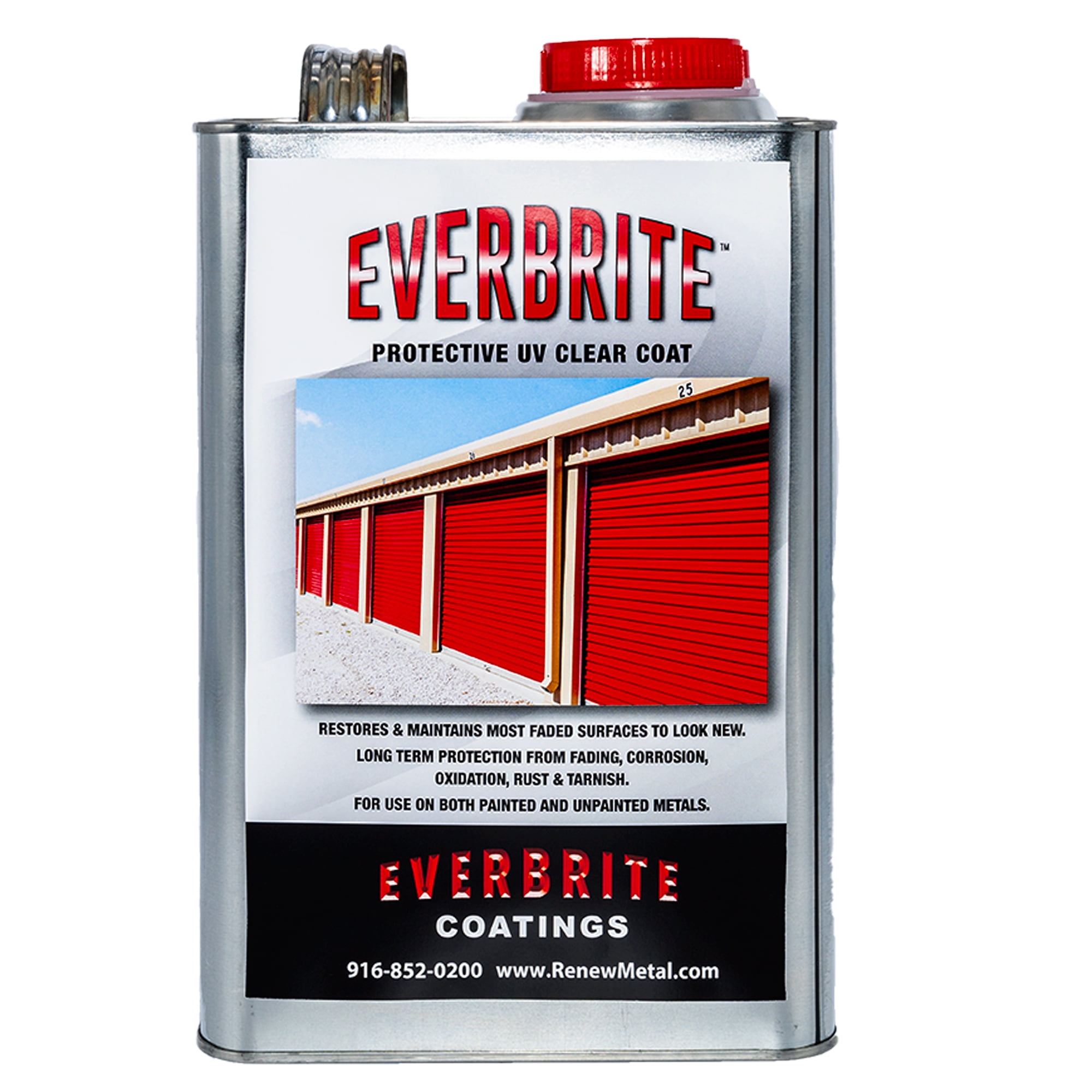 Everbrite 128 Oz. Clear, Protective Coating for Metal - Walmart.com