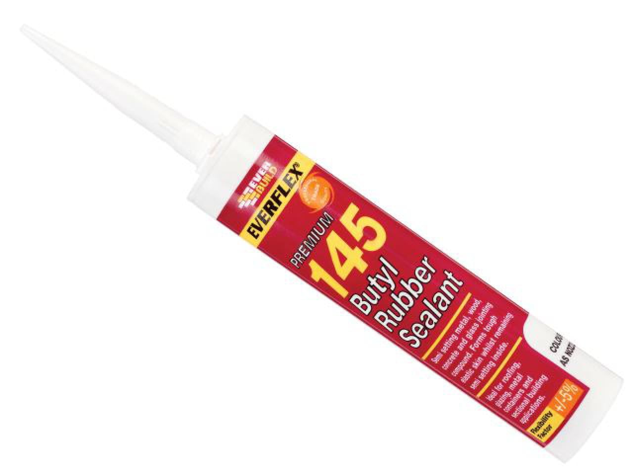 Everbuild - Everflex® 145 Butyl Rubber Sealant 300ml Grey - Walmart.com