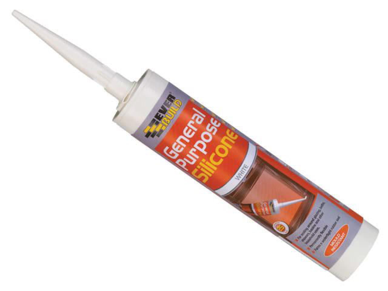 Everbuild - General Purpose Silicone Clear 280ml - Walmart.com