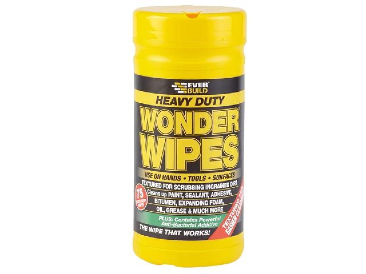 Everbuild - Heavy-Duty Wonder Wipes (Tub 75) - Walmart.com